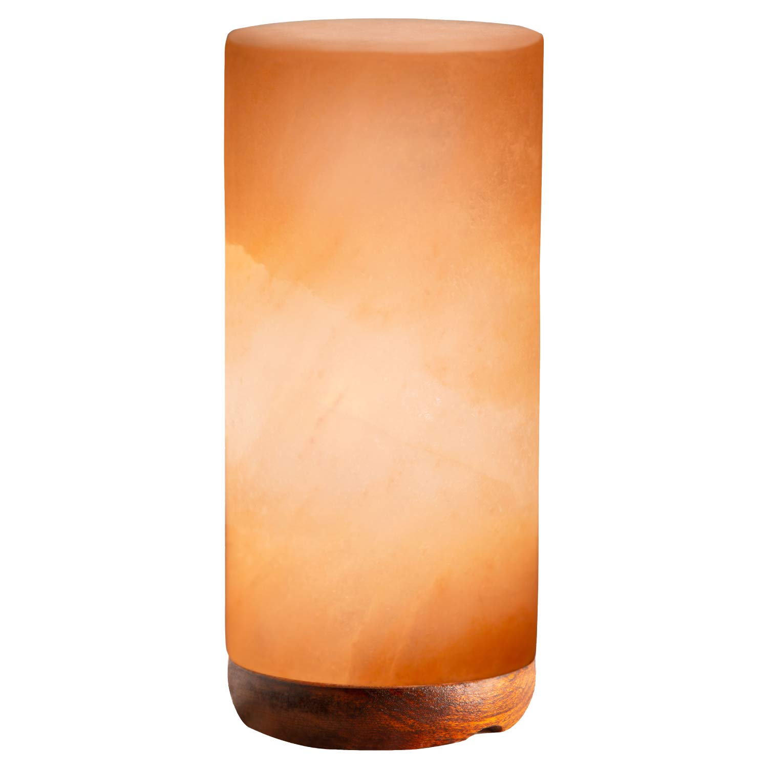 Cylinder Rock Salt Lamp